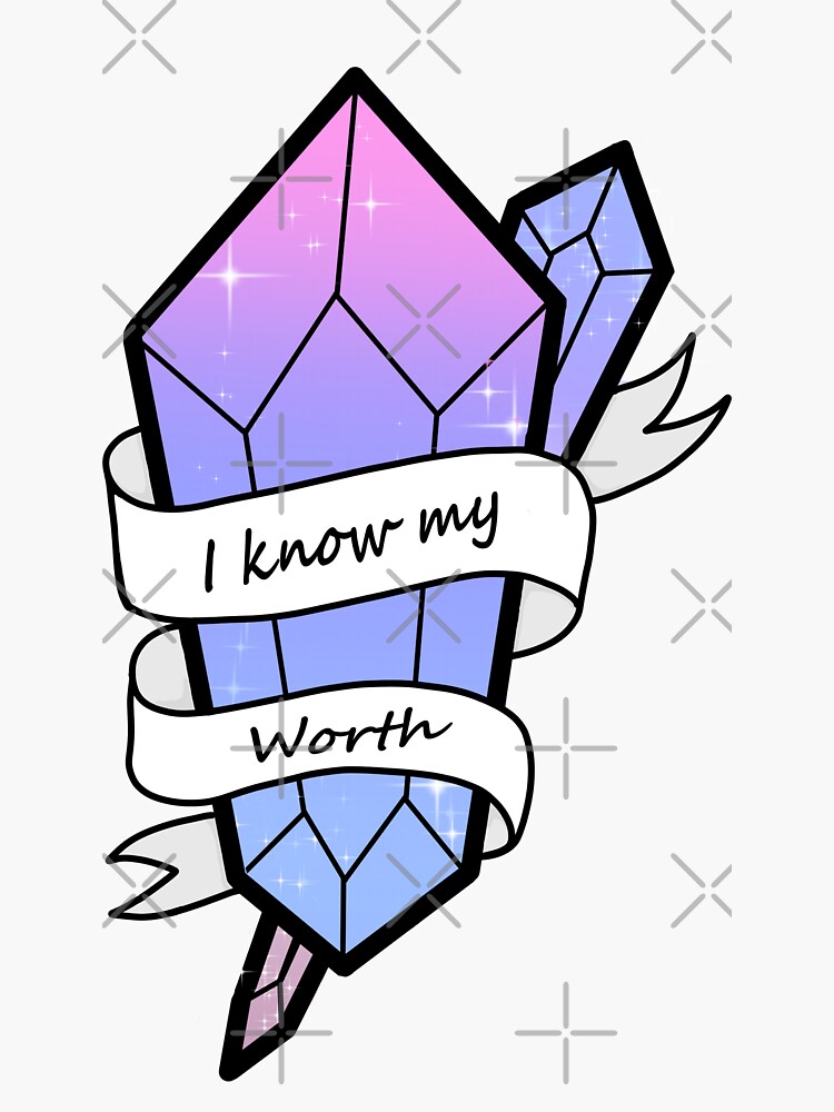 "Bi Pride Crystal " Sticker for Sale by ThistleWitch | Redbubble