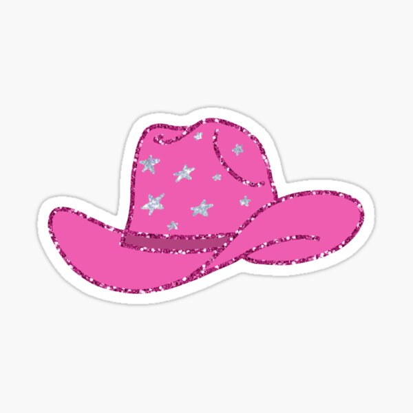 "Glitter Cowgirl " Sticker for Sale by gracie-bonnin | Redbubble