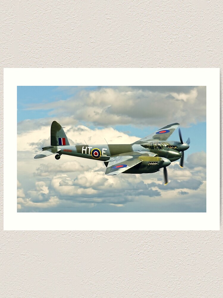 "De Havilland Mosquito T.III RR299 G-ASKH" Art Print for Sale by ...