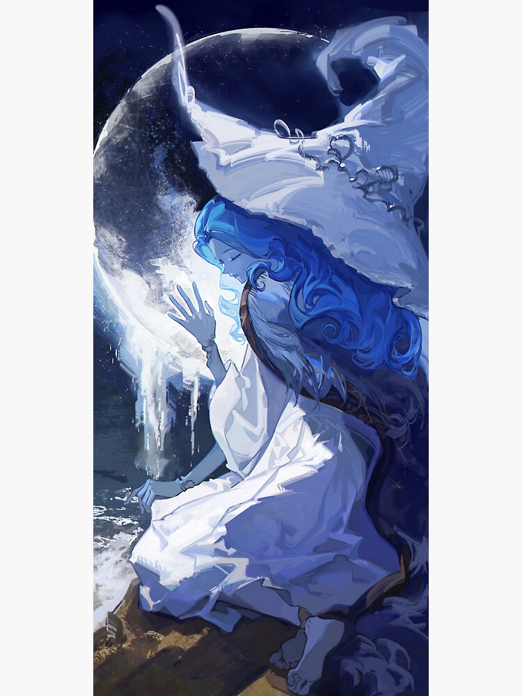 "Elden ring Ranni" Sticker for Sale by Zelinslen | Redbubble