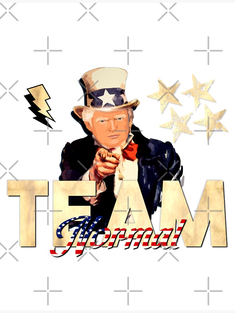 "Team Normal" Sticker for Sale by MrJArts | Redbubble