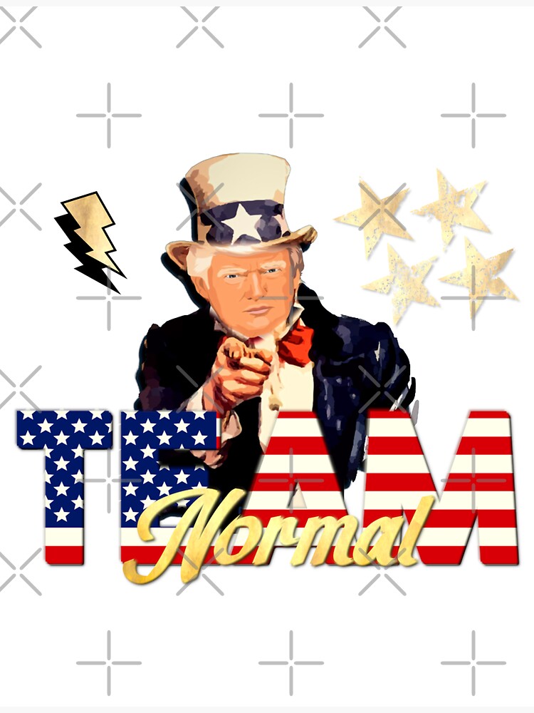 "Team Normal" Sticker for Sale by MrJArts | Redbubble