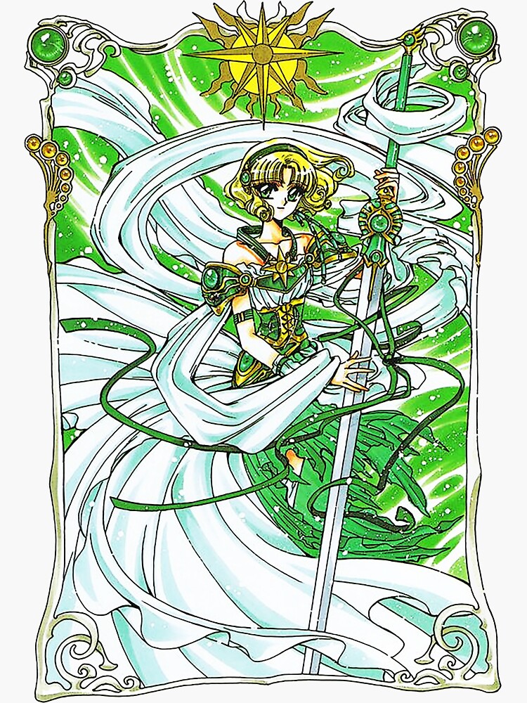 "Magic Knight Rayearth - Magical Girl Poster" Sticker for Sale by ...