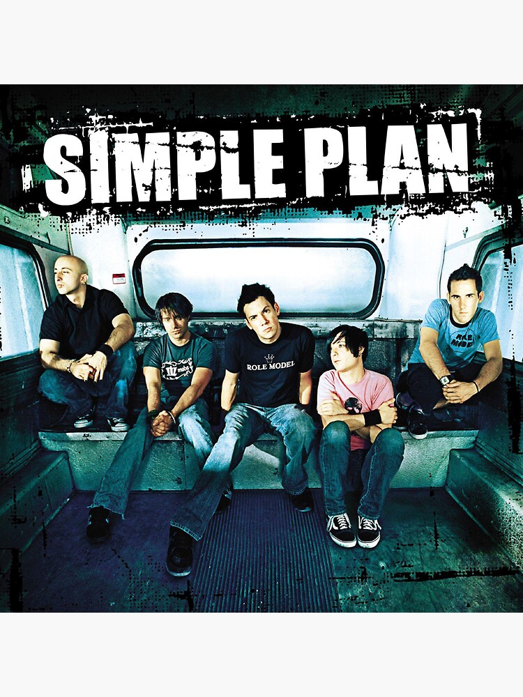 "SIMPLE PLAN TOUR 2017" Sticker for Sale by janesal | Redbubble