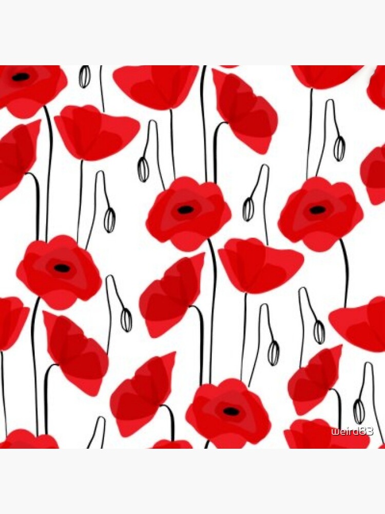 Impression artistique « Copain rouge coquelicots vétérans memorial ...