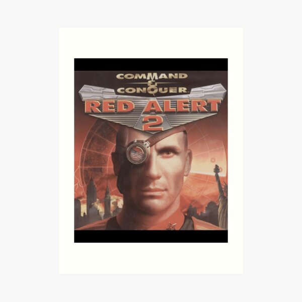 "Command and Conquer Red Alert 2 Cover Poster" Art Print for Sale by pattiebudden9 | Redbubble