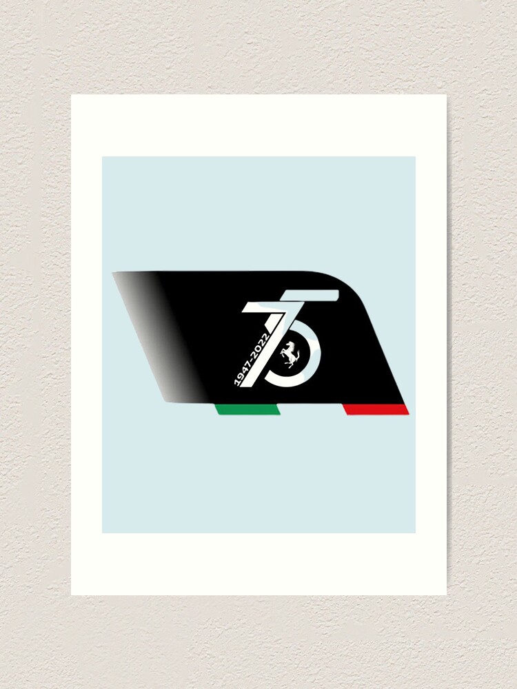 "Ferrari F1 75 Years - F1 2022" Art Print for Sale by rodneystephanie ...