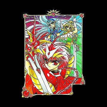 "Magic Knight Rayearth Anime Poster" Essential T-Shirt for Sale by ...