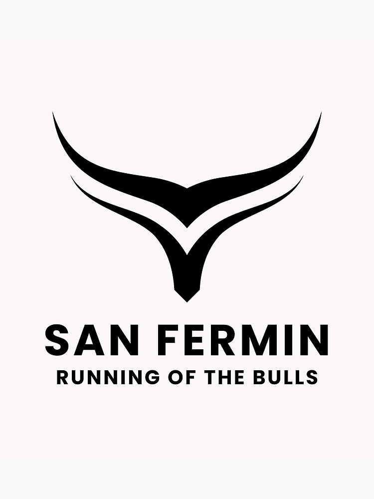 "San fermin running of the bulls" Poster for Sale by marunstudio ...