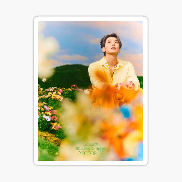 "SEVENTEEN WONWOO '_WORLD'" Sticker for Sale by HaloHaloShine | Redbubble