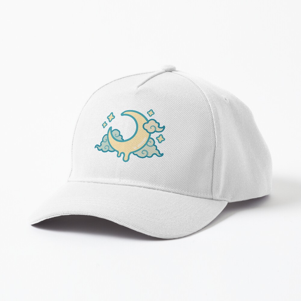 "moon" Sticker for Sale by freshbobatae | Redbubble