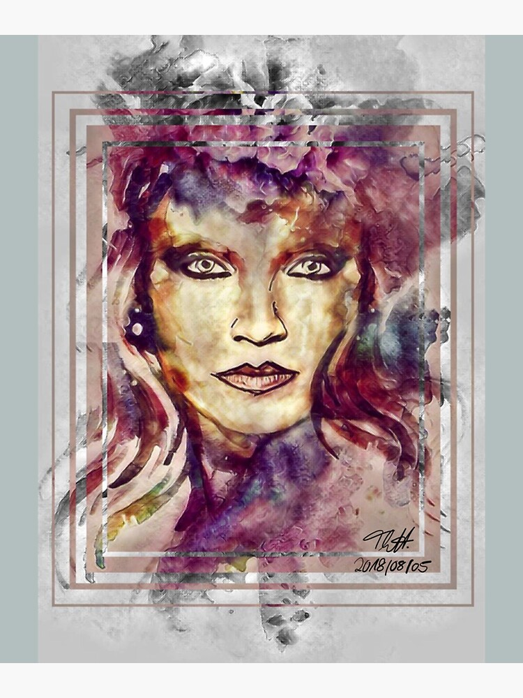 "Tarja Turunen Flowerartwork " Poster for Sale by JoyceClinton | Redbubble