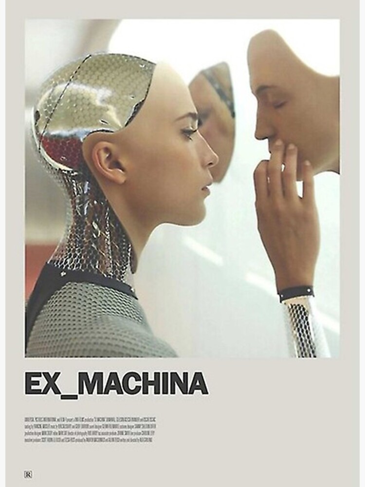"ex machina movie " Sticker for Sale by frmabozejoy | Redbubble