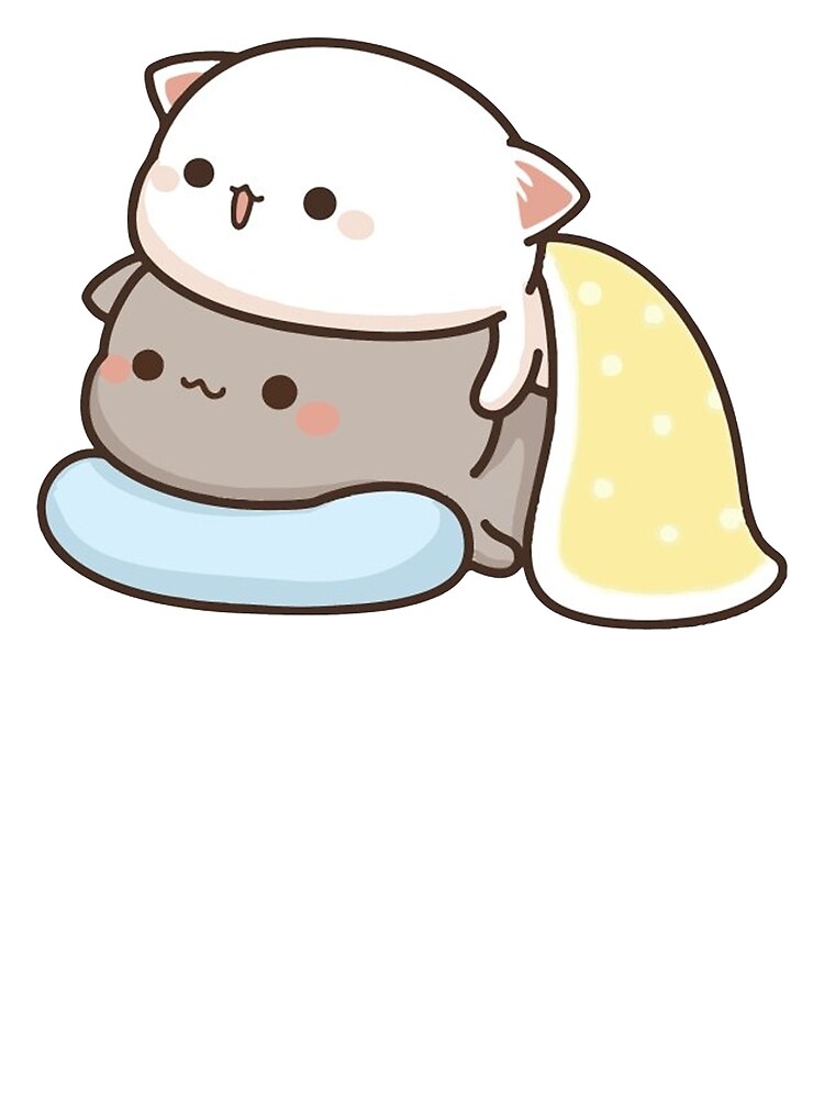 "Mochi mochi peach cat cute" Poster for Sale by Sarah971 | Redbubble