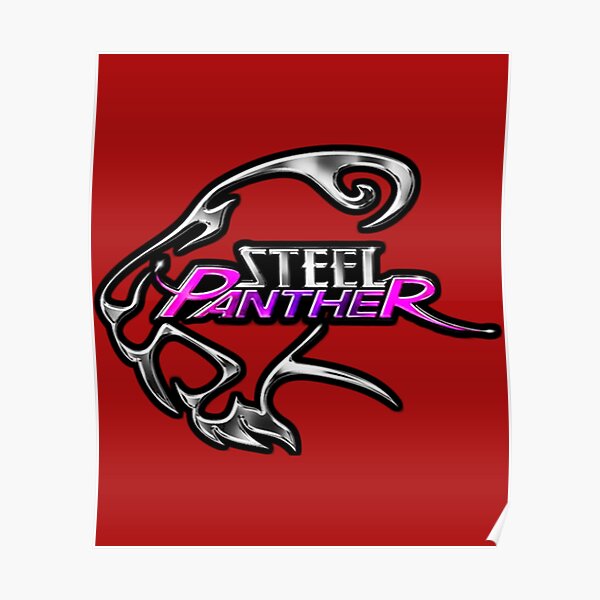 "steel panther band logo " Poster for Sale by VantincanCTC | Redbubble