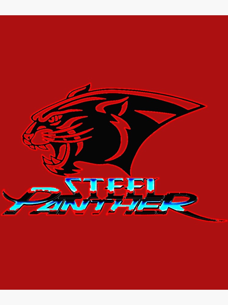 "steel panther rock band logo " Poster for Sale by VantincanCTC | Redbubble