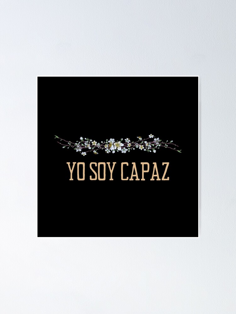 "Yo soy capaz | Positive affirmations in Spanish | afirmaciones ...