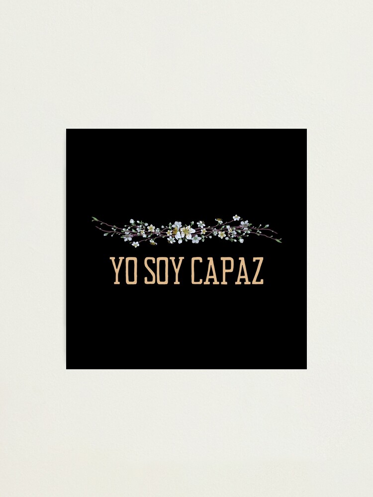 "Yo soy capaz | Positive affirmations in Spanish | afirmaciones ...