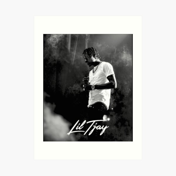 "Lil Tjay" Art Print for Sale by BhairaviModi | Redbubble