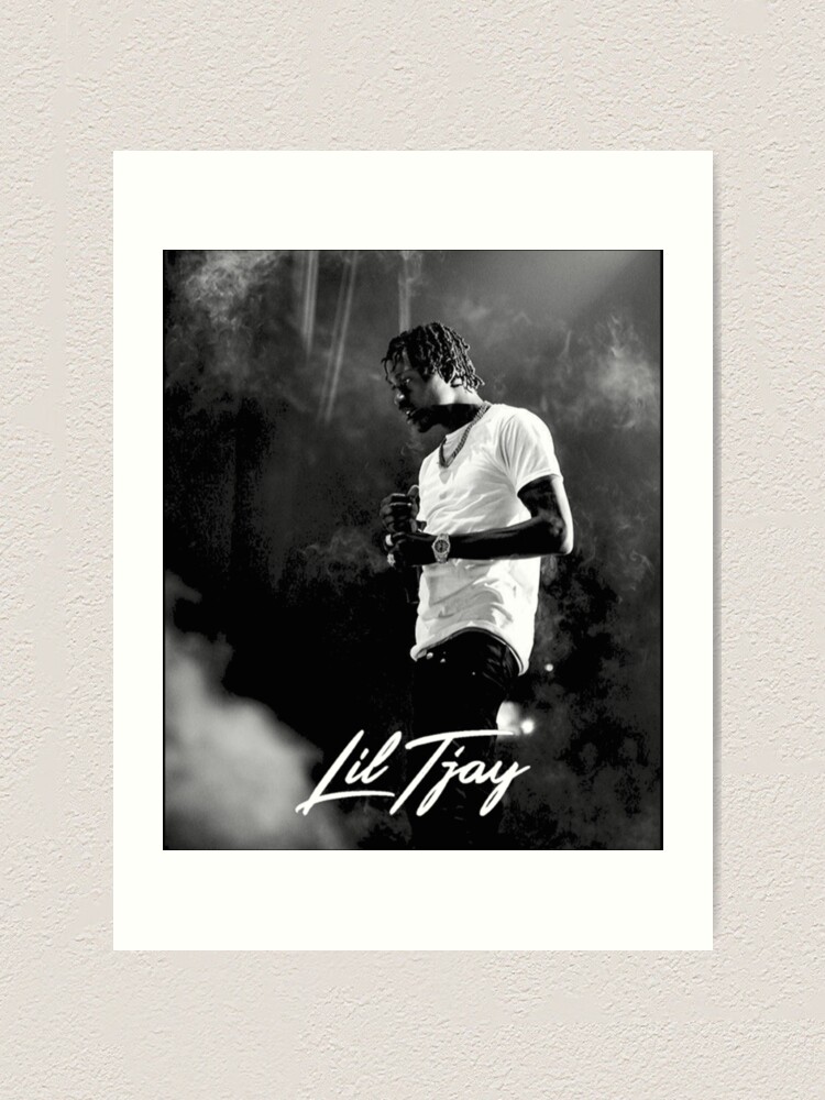 "Lil Tjay" Art Print for Sale by BhairaviModi | Redbubble