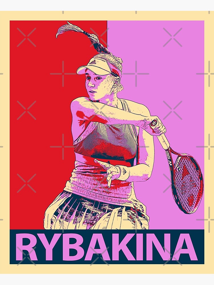 "Elena Rybakina legend" Poster for Sale by NoorSaltDesign | Redbubble