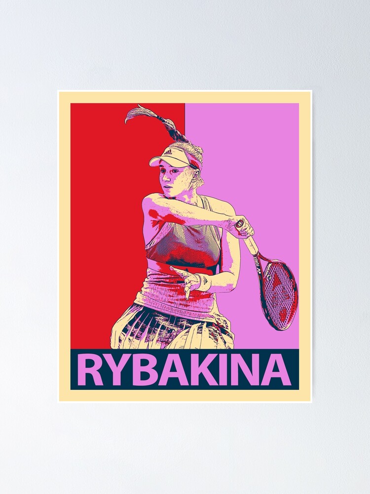 "Elena Rybakina legend" Poster for Sale by NoorSaltDesign | Redbubble