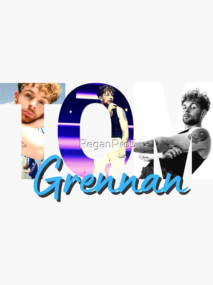 "Tom Grennan classic t shirt | ﻿Tom Grennan sticker" Sticker for Sale ...