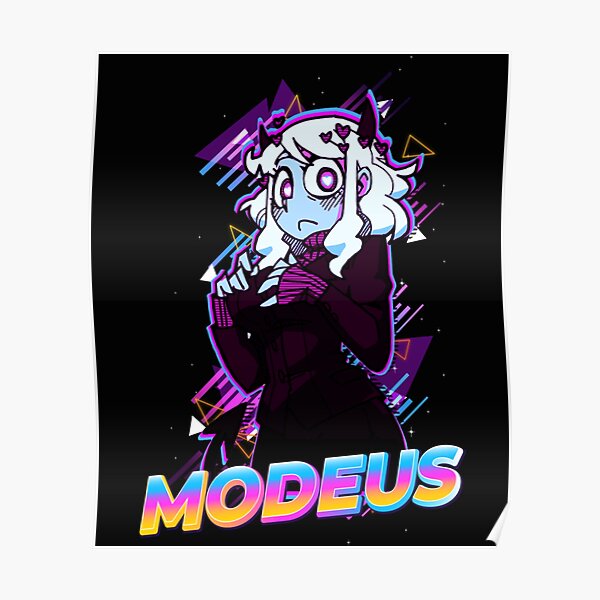 "Modeus Helltaker" Poster for Sale by BhairaviModi | Redbubble