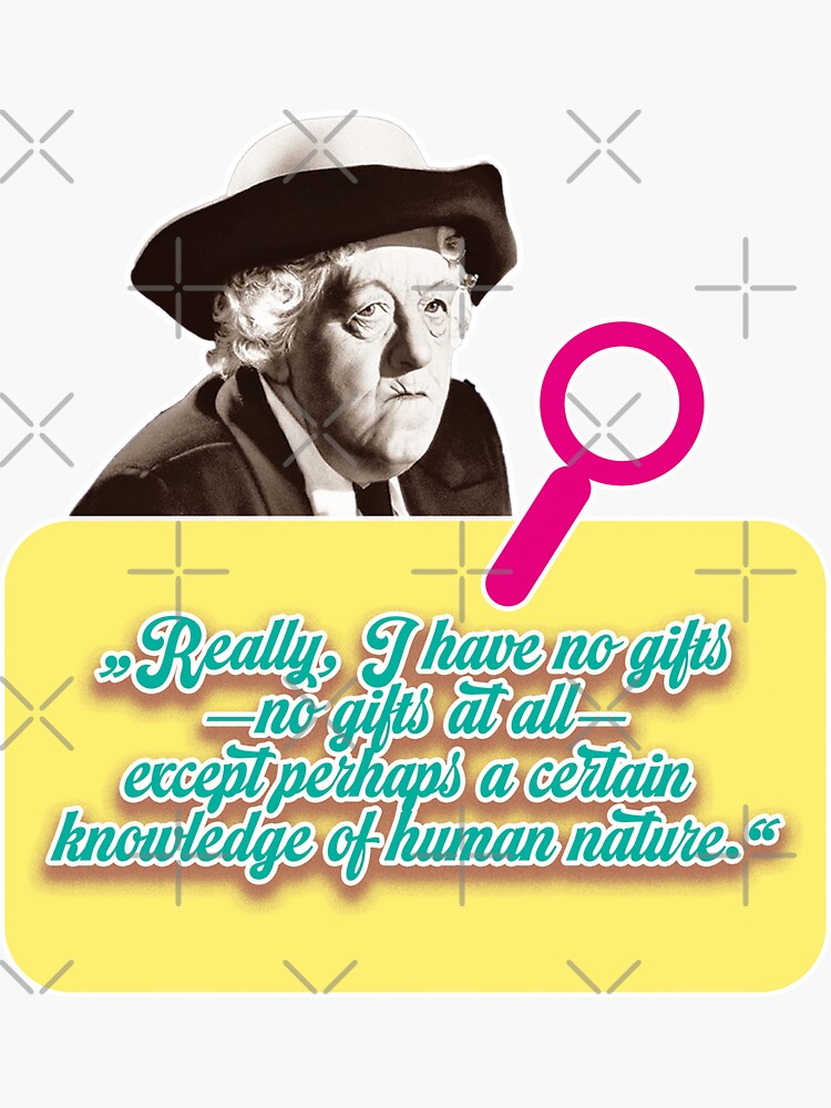 "Really I have no gifts no gifts at all except perhaps a certain ...