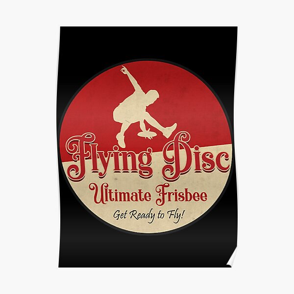 "Ultimate Frisbee Vintage " Poster for Sale by AimeeArms92363 | Redbubble