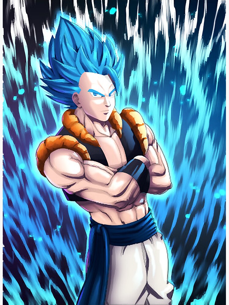 "Gogeta " Sticker for Sale by MauriceGr20938 | Redbubble