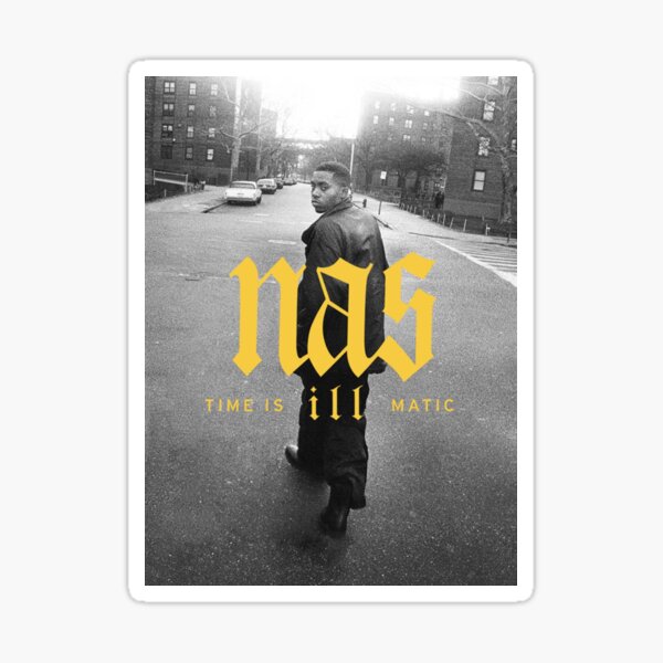 "NAS - RAPPER" Sticker for Sale by KendriJacobs | Redbubble