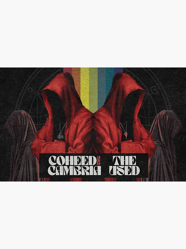 "Coheed tutut and Cambria tour" Sticker for Sale by jepiemorgan | Redbubble
