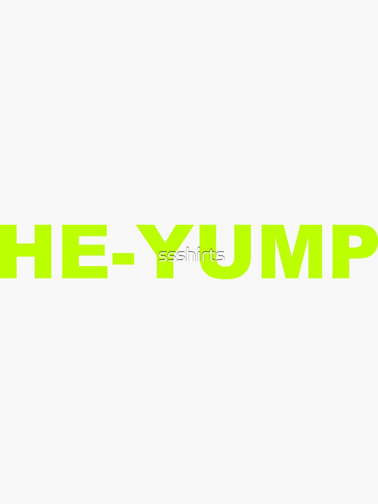 "He-Yump (Neon Joe, Werewolf Hunter)" Sticker for Sale by ssshirts ...