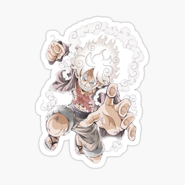 "AWAKENING CHARACTER ANIME OVER POWER" Sticker for Sale by sylviacowan ...