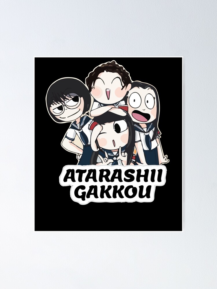 "Atarashii gakkou" Poster for Sale by Rabol | Redbubble
