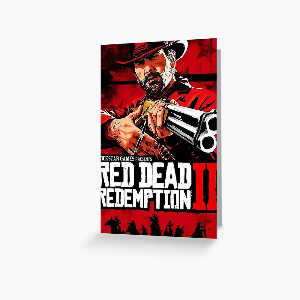 "Red dead redemption 2, design for Arthur Morgan" Greeting Card for ...