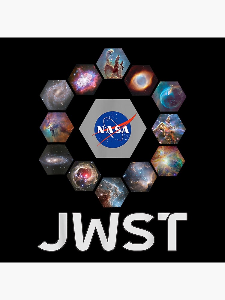 "NASA James Webb Space Telescope Hubble JWST" Poster for Sale by ...