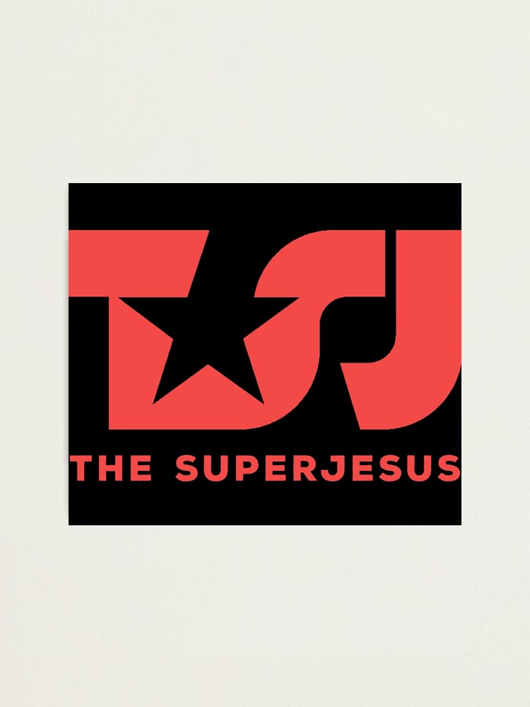 "The SuperJesus - classic Aussie alternative rock band. Logo with star ...