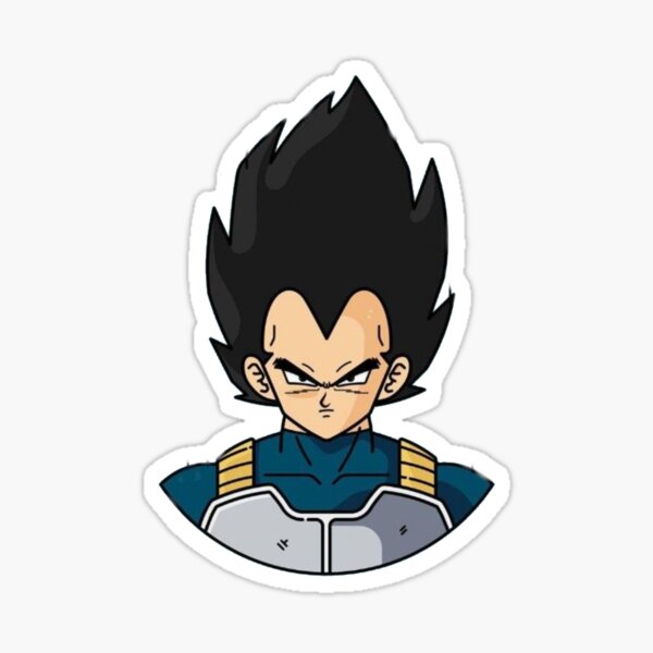 "Vegeta" Sticker for Sale by Thsid | Redbubble