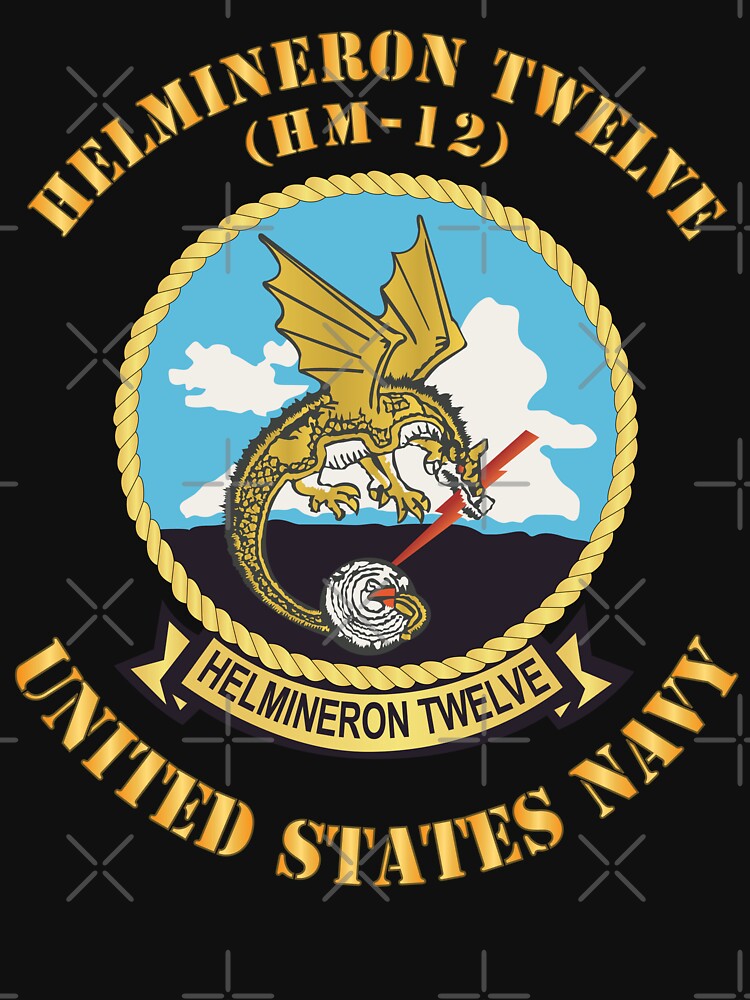 " Navy - Helmineron Twelve (HM-12) X 300" T-shirt for Sale by ...