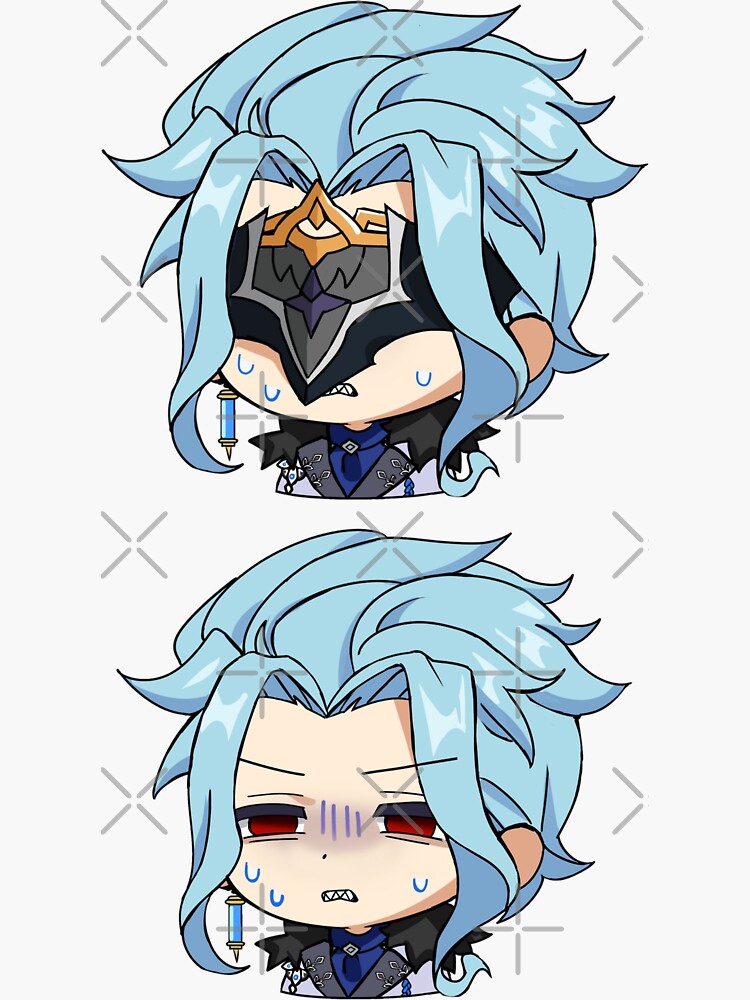 "Genshin Impact Dottore " Sticker for Sale by Agougou-Shop | Redbubble