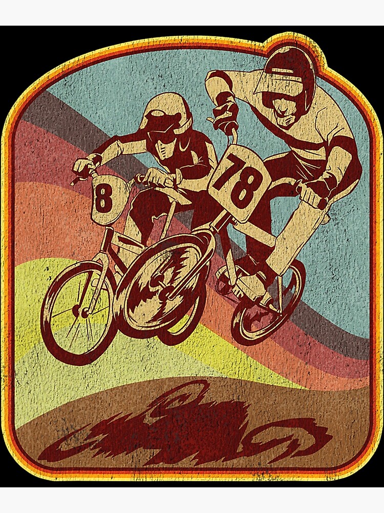 "Vintage 80s BMX" Poster for Sale by kohnmvu50 | Redbubble