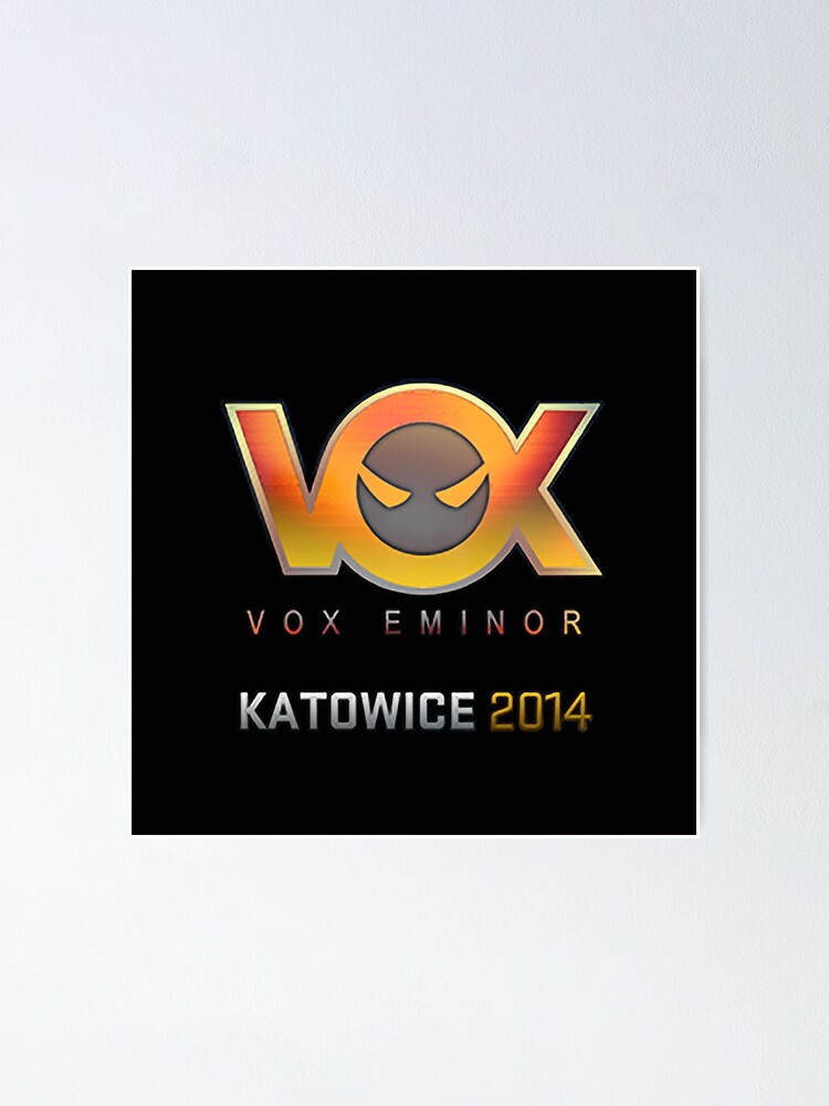 "Vox Eminor Holo Katowice 2014 CSGO" Poster for Sale by Krabstyx ...