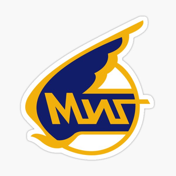 "Mikoyan-Gurevich (Russian Aircraft Corporation MiG) Logo" Sticker for ...