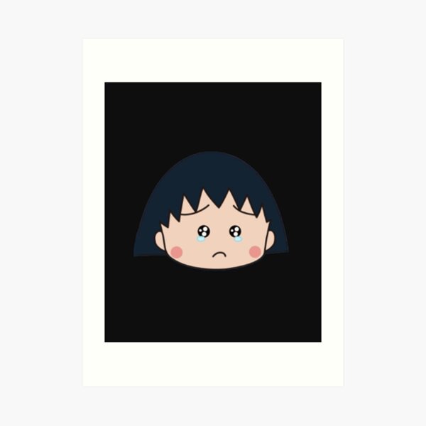 " Momoko Sakura-Chibi Maruko Chan" Art Print for Sale by fouadanime ...