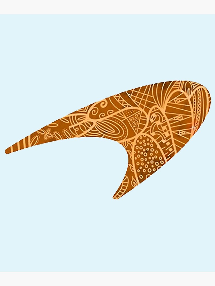 "Orange Zentangle Art Design - McLaren Logo - Backward Swoosh" Poster ...