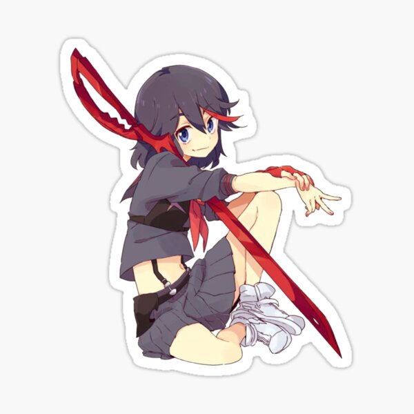 "Ryuko Matoi - Kill La Kill" Sticker for Sale by 1piecestore | Redbubble