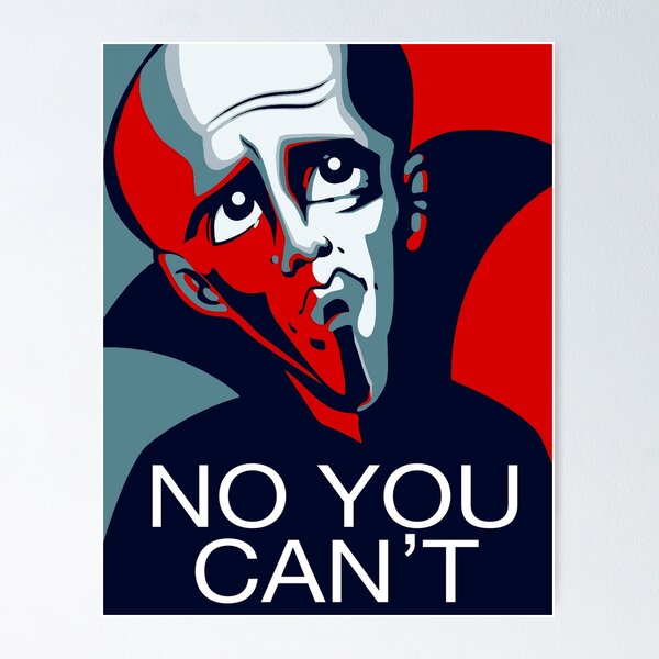 "Megamind No You Can't" Poster for Sale by The-sky-is-here | Redbubble