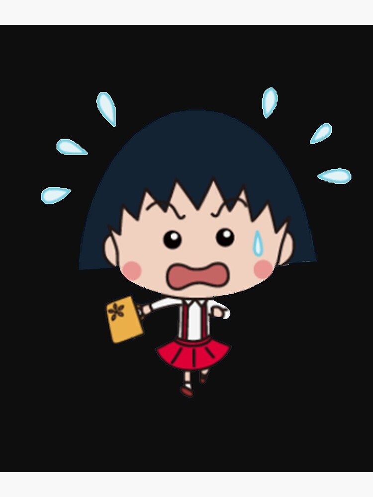 "Momoko Sakura-Chibi Maruko Chan" Poster for Sale by fouadanime | Redbubble